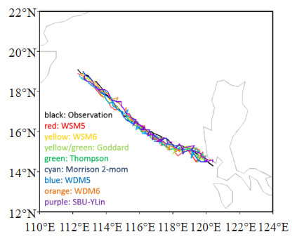 Impact of Different Cloud Microphysics Parameterization Schemes on ...