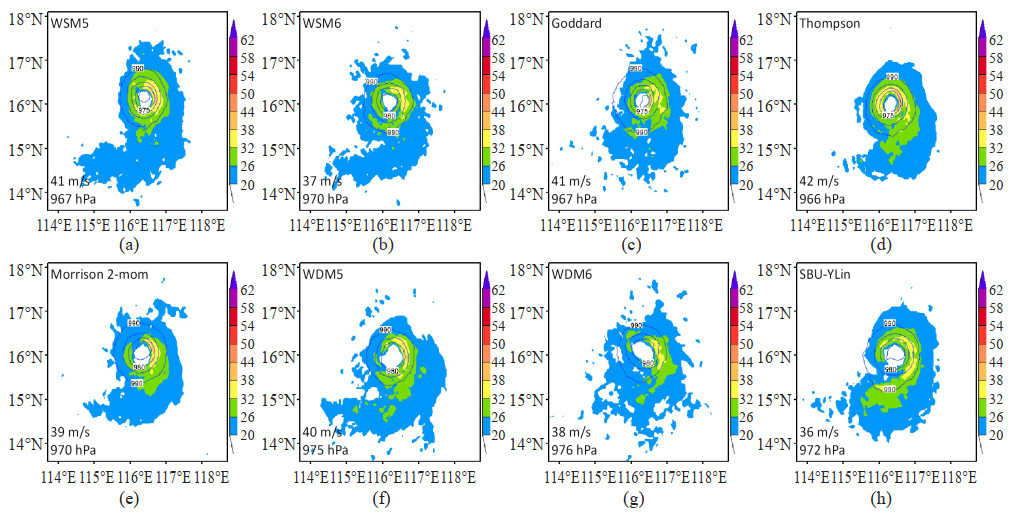Impact of Different Cloud Microphysics Parameterization Schemes on ...
