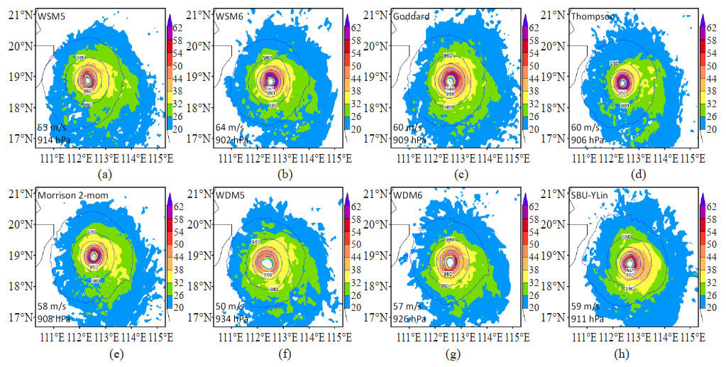 Impact of Different Cloud Microphysics Parameterization Schemes on ...