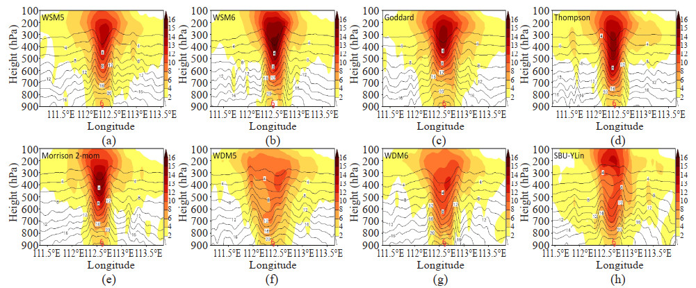 Impact of Different Cloud Microphysics Parameterization Schemes on ...